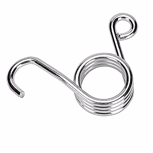 YOXUFA Throttle Pedal and Brake Return Springs 9502 and 9503 for Manco Dingo American Sportworks Go Kart Cart UTV Silver Parts