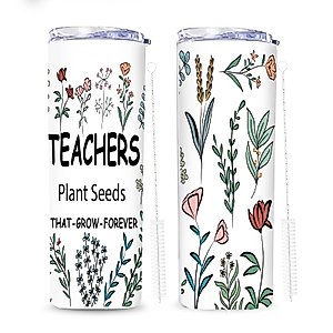 DHQH Teacher Christmas Gifts for Women, Teacher Thanksgiving Gifts,Teacher Appreciation Gifts from Friends Sister Mom, 20 Oz Travel Tumbler