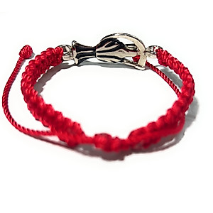 Red Thread Bracelet Pulsera Roja de hilo de la Santa Muerte