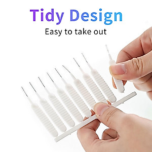 [10 Pieces] Loirtlluy Phone Mini Cleaning Brush Kit, Anti-Clogging Nylon Cleaner for Phone Speaker and Receiver, Multifunctional Cleaning Tool Compatible with Airpods, iPhone, Keyboard, Car Vent