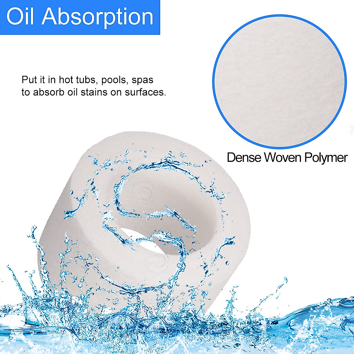 HANXER 6540-502 Hot Tub Filter Cartridge Replaces for Filbur FC-2812, Sundance Series 850 780 6540-502, PPS750, Darlly PP2002, Inner Pre Filter Disposable for Pool and Spa, 1 Pack