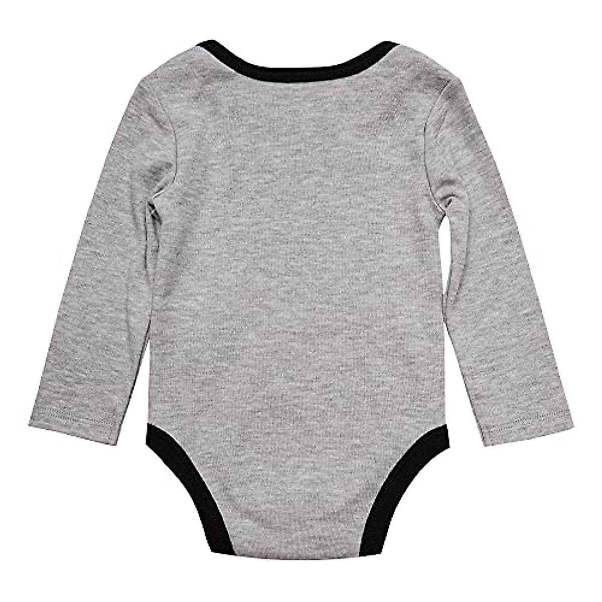 Star Wars The Mandalorian Baby Boys Clothing Set with Bodysuit, Pants and Hat - Baby Yoda Baby Clothes (Grey/Black/Green, 0-3M)