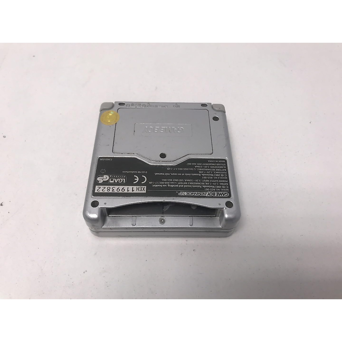 Nintendo Game Boy Advance SP - Platinum