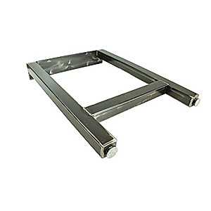 Metal Table Legs - H Style - Rustic Industrial Finish - Made in the USA