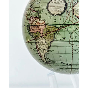 MOVA Globe Antique Terrestrial Green 4.5"