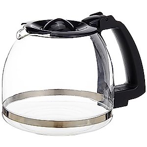 Capresso 10-Cup Glass Carafe with Lid for CoffeeTeam GS Coffee Maker,Black