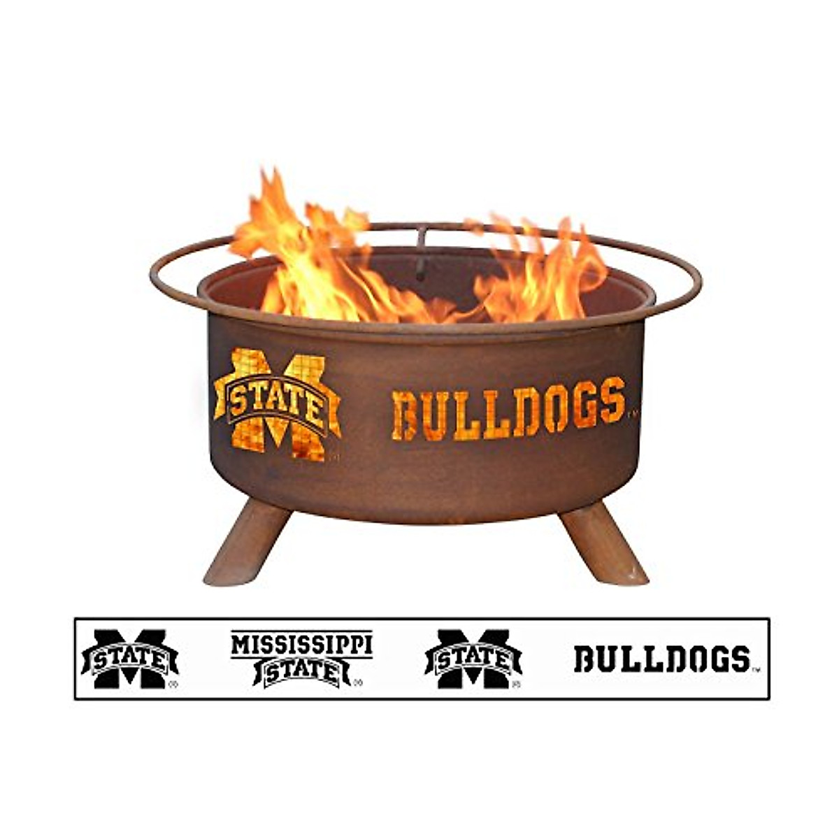 Patina Products F246 Mississippi State Fire Pit