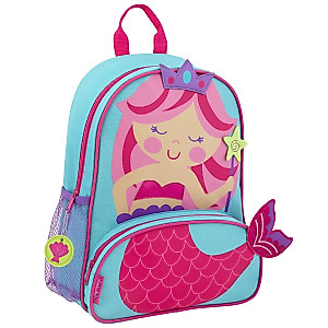 Stephen Joseph Girls Sidekick Mermaid Backpack and Lunch Pal