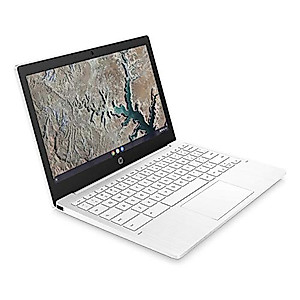 HP Chromebook 11-inch Laptop, Touchscreen, MediaTek MT8183, MediaTek Integrated Graphics, 4 GB RAM, 32 GB eMMC Storage, Chrome (11a-na0050nr, Snow White) (Renewed)