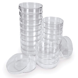 Petri Dishes, Polystyrene, Disposable, Sterile, 100 X 10 Mm, Pack Of 30