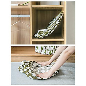 Storage Basket Large Collapsible with Handle Waterproof PE Coating Nursery Laundry Hamper Lightweight for College Dorms Kids Bedroom Bathroom Clothes and Toys Large Storage Bin