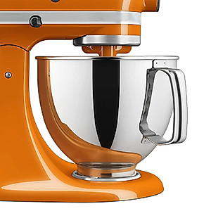 HYHWPH Stainless Steel Mixing Bowl Compatible with KitchenAid 5 QT Tilt-Head Stand Mixer, Food Grade 304 Dishwasher Safe Replacement Bowl