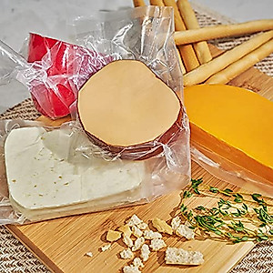 PouchWorth 1,000 PCS Clear 8 inch x 12 inch Quart, 3 mil Vacuum Chamber Bags Great for Food Vac Storage