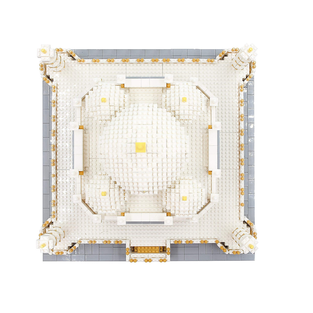 dOvOb Micro Mini Blocks Taj Mahal Building and Architecture Model Set,(4000Pieces) Toys Gifts for Kid and Adult