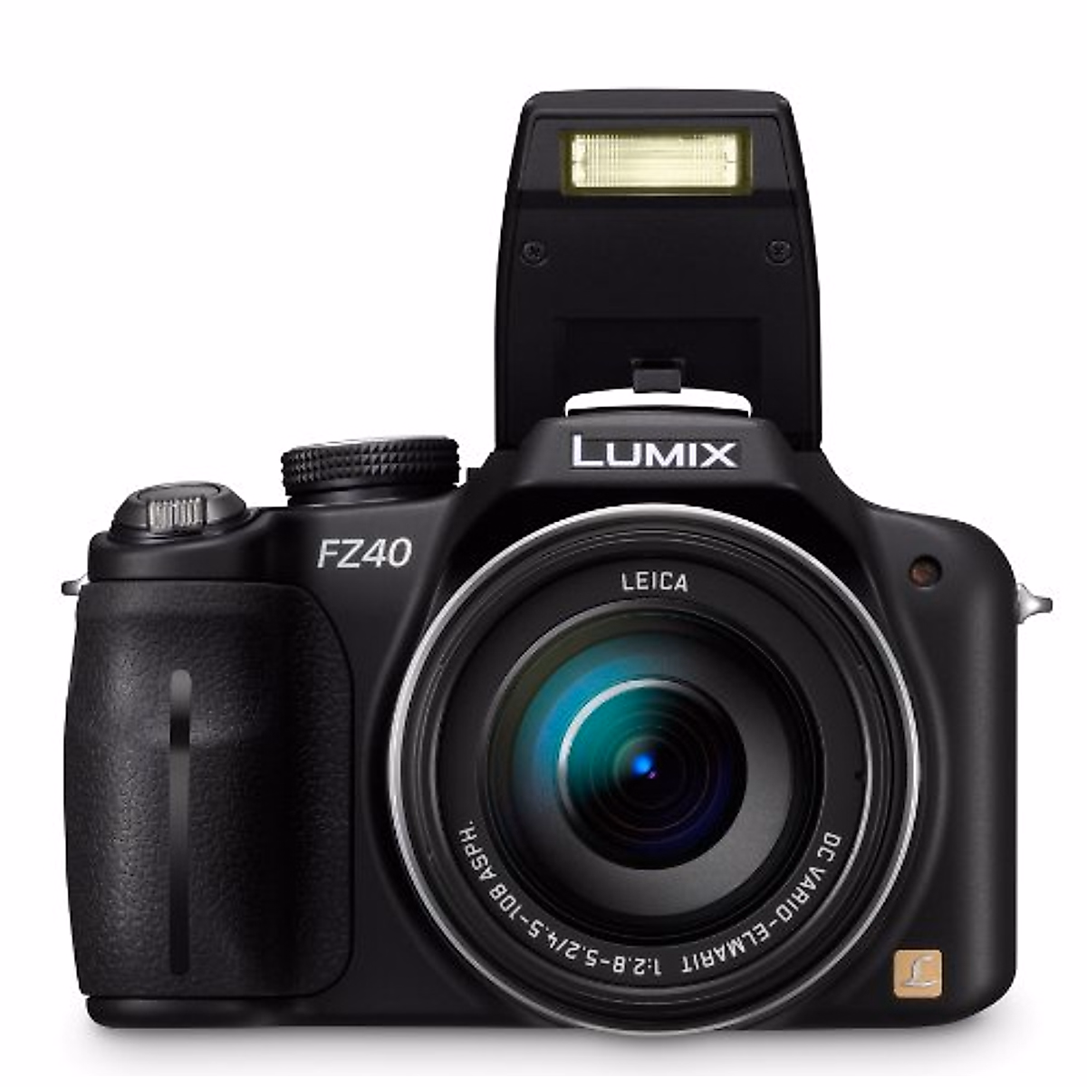 Panasonic Lumix DMC-FZ40 14.1 MP Digital Camera with 24x Optical Image Stabilized Zoom and 3.0-Inch LCD - Black (Discontinued by Manufacturer)