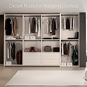 Black Shower Curtain Rod Tension No Drill 40-98 Inch Adjustable Stainless Steel Tension Shower Rod for Bathroom Windows Closet Rod