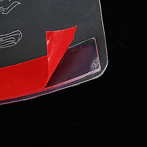 Anti Pinch Door Strip, Safety Door Hinge Protector Cover Kindergarten Door Pinch Guard Prevents Finger (Door Back Transparent 120x10cm)