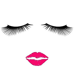 CafePress Lipstick And Eyelashes Mugs Ceramic Coffee Mug, Tea Cup 11 oz