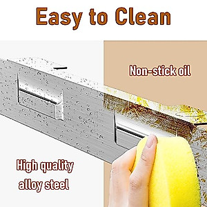 Grarg Wind Guards for Blackstone 28” Griddle,Blackstone Griddle Accessories Stainless Steel Magnetic Wind Screen for Outdoor Backyard BBQ Cooking Gas Saving(28 Inch)