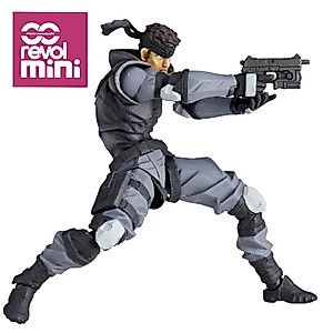 Kaiyodo Revoltech Yamaguchi Mini Action Figure #001: Metal Gear Solid: Solid Snake