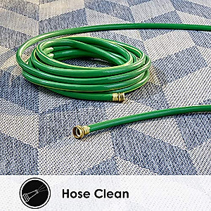 Nicole Miller New York Patio Country Calla Contemporary Herringbone Indoor/Outdoor Area Rug, Blue/Grey, 7'9"x10'2"