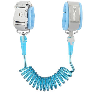 Blisstime Toddler Leash, 【2 Pack】Kid Leash Anti Lost Wrist Link with Key Lock Upgraded Baby Leash with Safety Wristband Rope for Babies Toddlers Child Kids