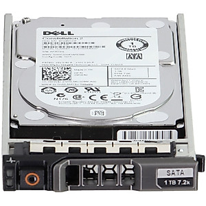 Dell 1TB 7.2K 2.5in SATA 6Gbs HDD (9KW4J) (Renewed)
