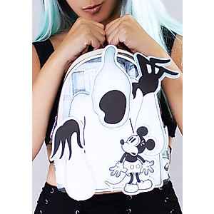 Loungefly X LASR Exclusive Disney The Haunted House Mickey Mini Backpack Fashion Cosplay Disneybound Cute Backpack