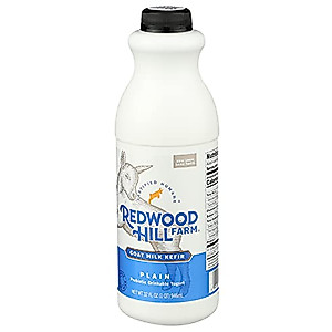 Redwood Hill Farm Cultured Goat Milk Kefir, Plain, 32 oz