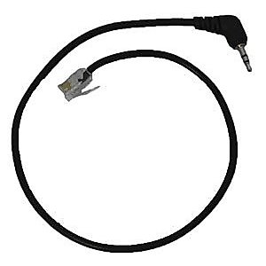 Headset Buddy Male 2.5mm to Male RJ9 / RJ10 Sub-Mini Audio Adapter Cable for Amplifier or Wireless Receiver Base Station (25M-RJ9M)