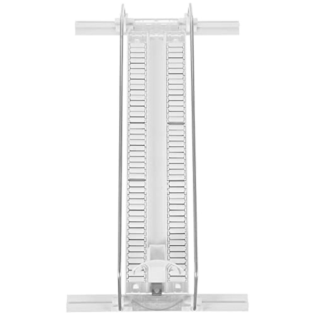 Kichvoe Vending Machine Supermarket Shelf Pusher 300-310MM Beverage Shelf Glide Fridge Bottle Can Organizer Drinks Organizer for Fridge Refrigerator Bottle Can Organizer White