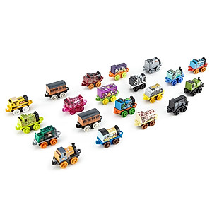 Thomas & Friends MINIS Toy Train 20 Pack for Kids Miniature Engines & Railway Vehicles for Preschool Pretend Play (Amazon Exclusive)