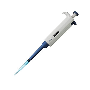 Starter Set of 3 Variable Volume Single Channel Pipettes, Adjustable Pipettors, 2-20, 20-200, 100-1000 microliter