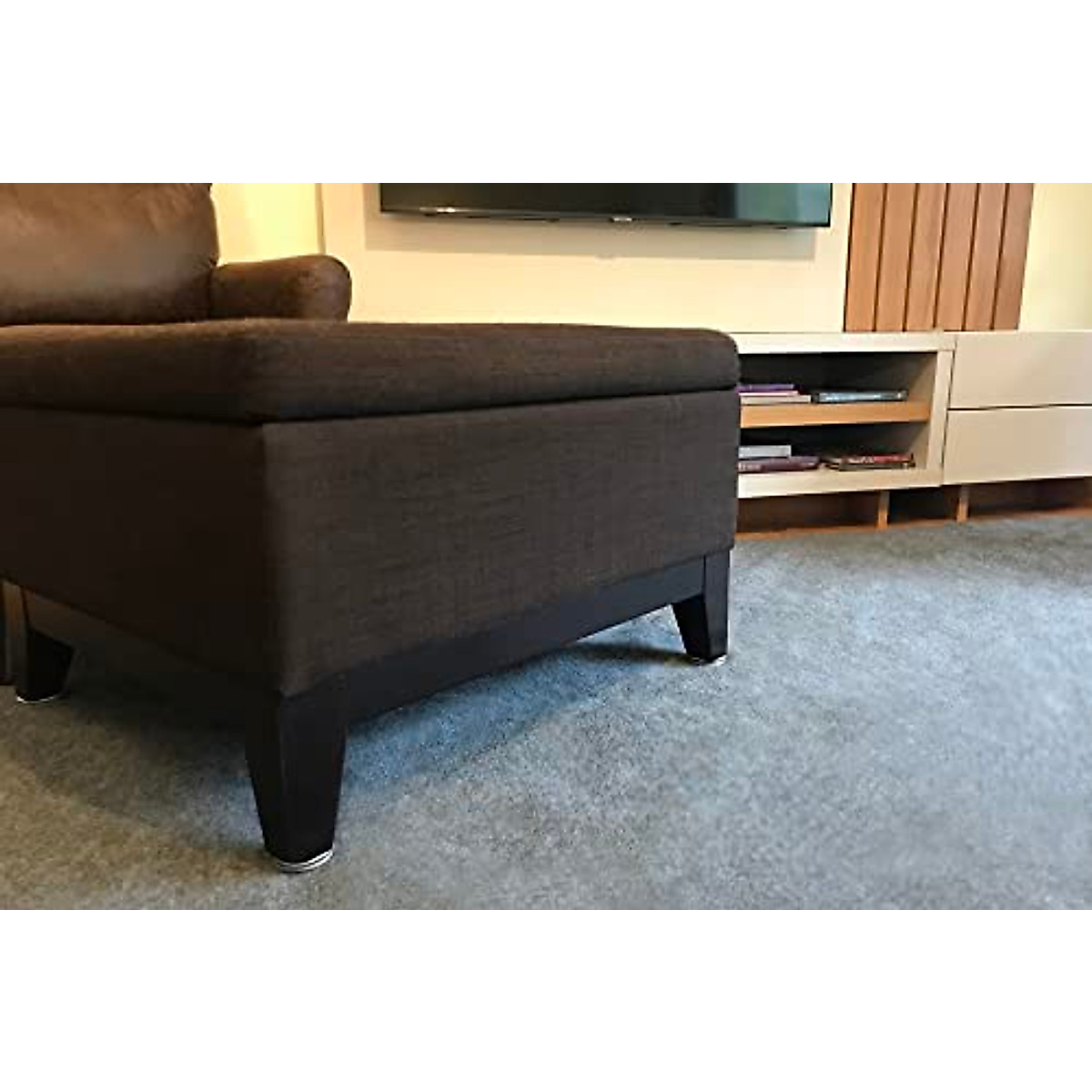 Shepherd Hardware 9471 1-Inch and 1-1/2-Inch Round, Adhesive Slide Glide Furniture Sliders, 20-Count,Tan