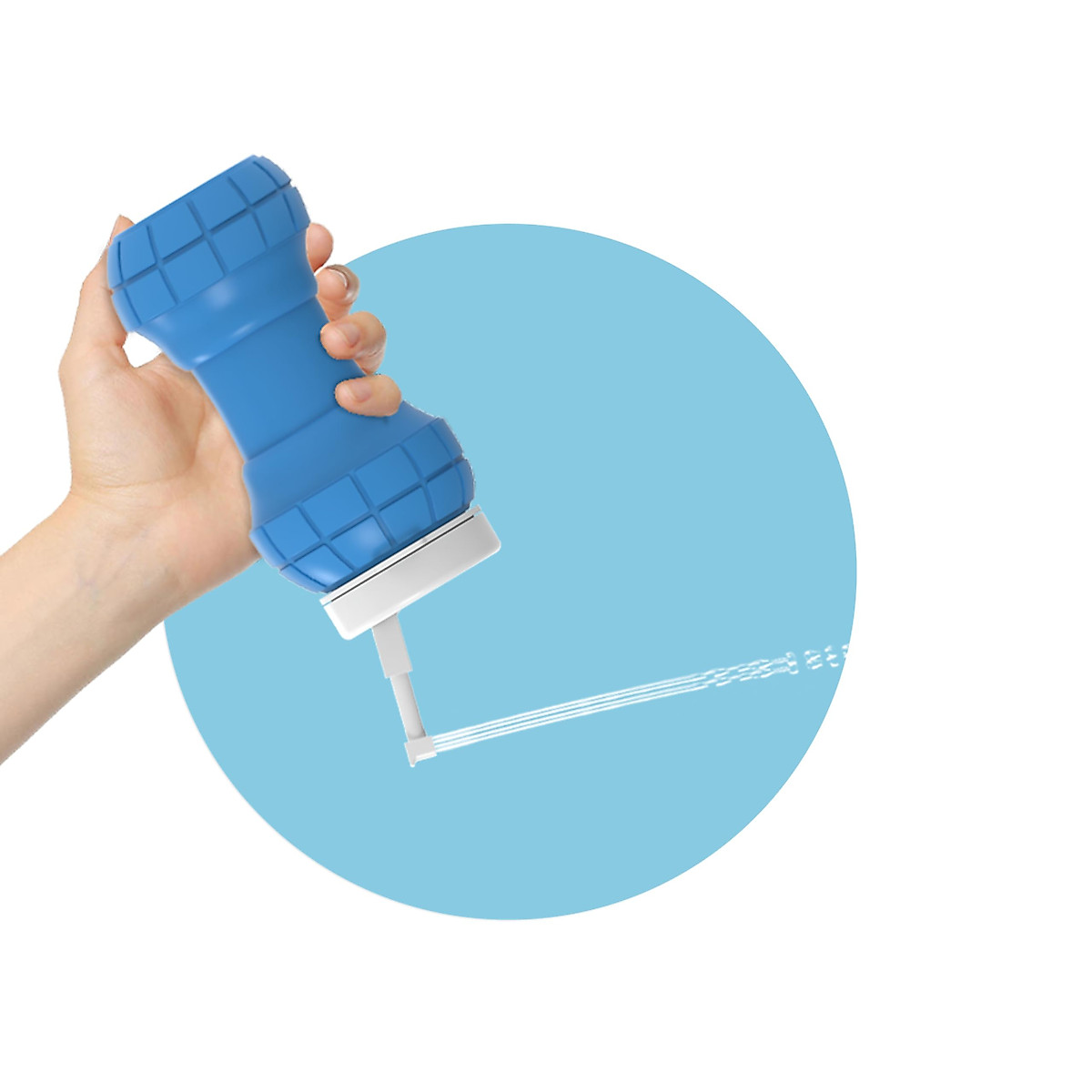 Portable Bidet Travel-Collapsible & Expandable 550ml | Lightweight, Convenient Flow Bidet, Travel Bidet Portable, Handheld Bidet, Portable Bidet for Women, Hand Held Bidet, Bidet Bottle, Camping bidet