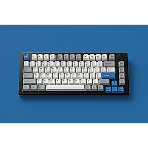 DROP DCX Camillo Keycap Set, Doubleshot ABS, Cherry MX Style Keyboard Compatible with 60%, 65%, 75%, TKL, WKL, Full-Size, 1800 layouts and More, White