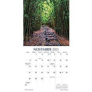 Hawaii Wall Calendar 2021