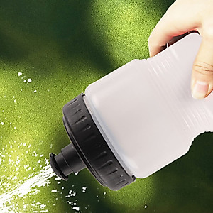 ROMING Bicycle Bulk Water Bottles BPA Free Plastic Bottles，3PCS Squeeze Water Bottle Wide Mouth Lid Water Jug Push/Pull Cap, Sports 24oz Mountain Bike Water Bottles for Bicycles,Fitness,Cycling.