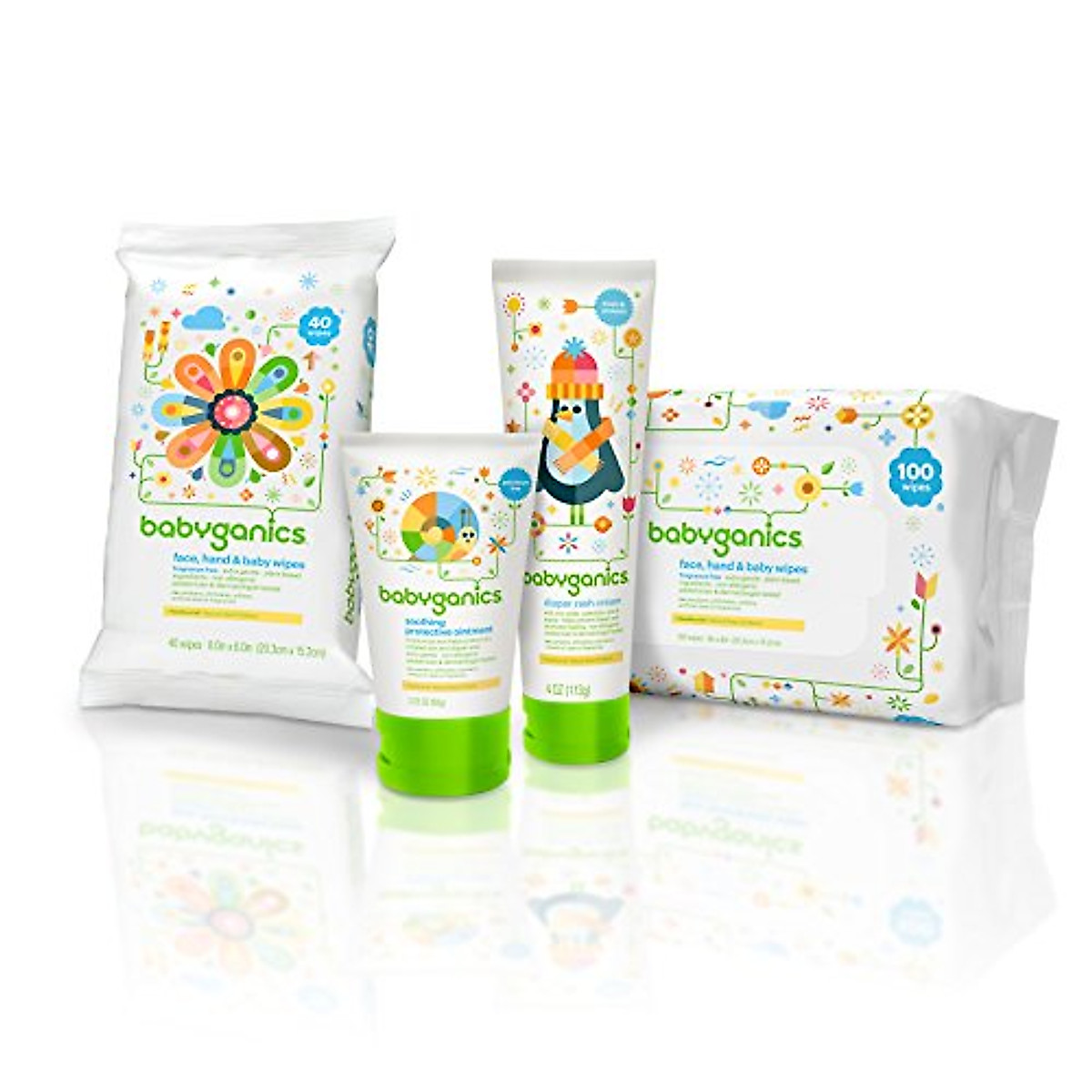 Babyganics Face, Hand & Baby Wipes, Fragrance Free, 1800 ct, Packaging May Vary
