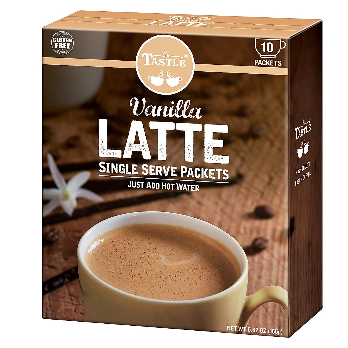 Cafe Tastle Cappuccino, Vanilla Latte, Caramel Macchiato, 30 Piece Assortment