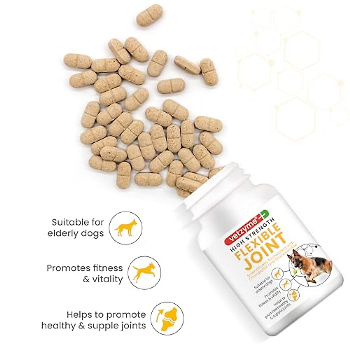Vetzyme High Strength Flexible Joint Tablets 30