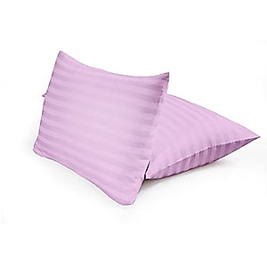 Lasin Bedding, Luxury Super Soft 100% Cotton 3pcs Duvet Cover Pillowcases Sheets Bedding Set, Twin 68"x86", Pink