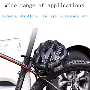 Children miniBike Locks Cable，Mountain Bike Password Lock，4-Digit Combination Lock Core Steel Wire Bike Lock Security&Portable Bicycle Locks, (Mini)