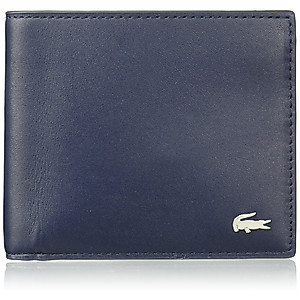 Lacoste Men's Fg Large Billfold & Coin, Peacoat, One Size