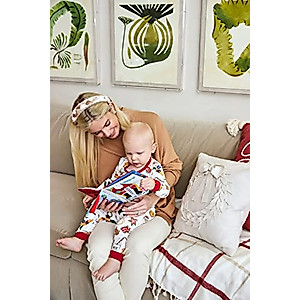 Mud Pie White Felted Wool Wreath Pillow, 18" x 18", 135 Count