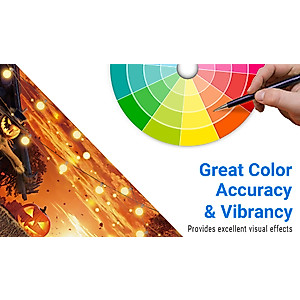 Funnytree 7x5FT Halloween Photography Backdrop Hallowmas Eve Gloomy Devil Pumpkin Scarecrow Background Horrible Scary Nightmare Party Banner Dress Up Decor Favors Gifts Photobooth Props