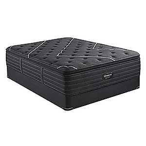 Beautyrest Black 18" K-Class Ultra Plush Pillow Top Mattress and Box Spring, King