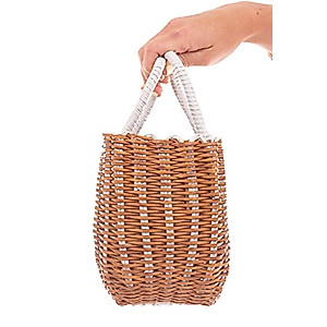 The Golden Girls Sophia's Wicker Purse Handbag Cosplay Measures 11 x 7 x 5 Inch