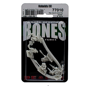 REAPER 77010: Kobolds (6) Dark Heaven Bones Plastic Miniatures