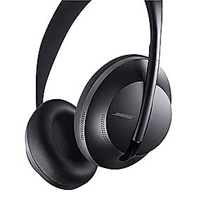 Bose Headphones 700 Noise Cancelling Bluetooth Headphones, Black with Powervault III 10000mAh Wireless Charger